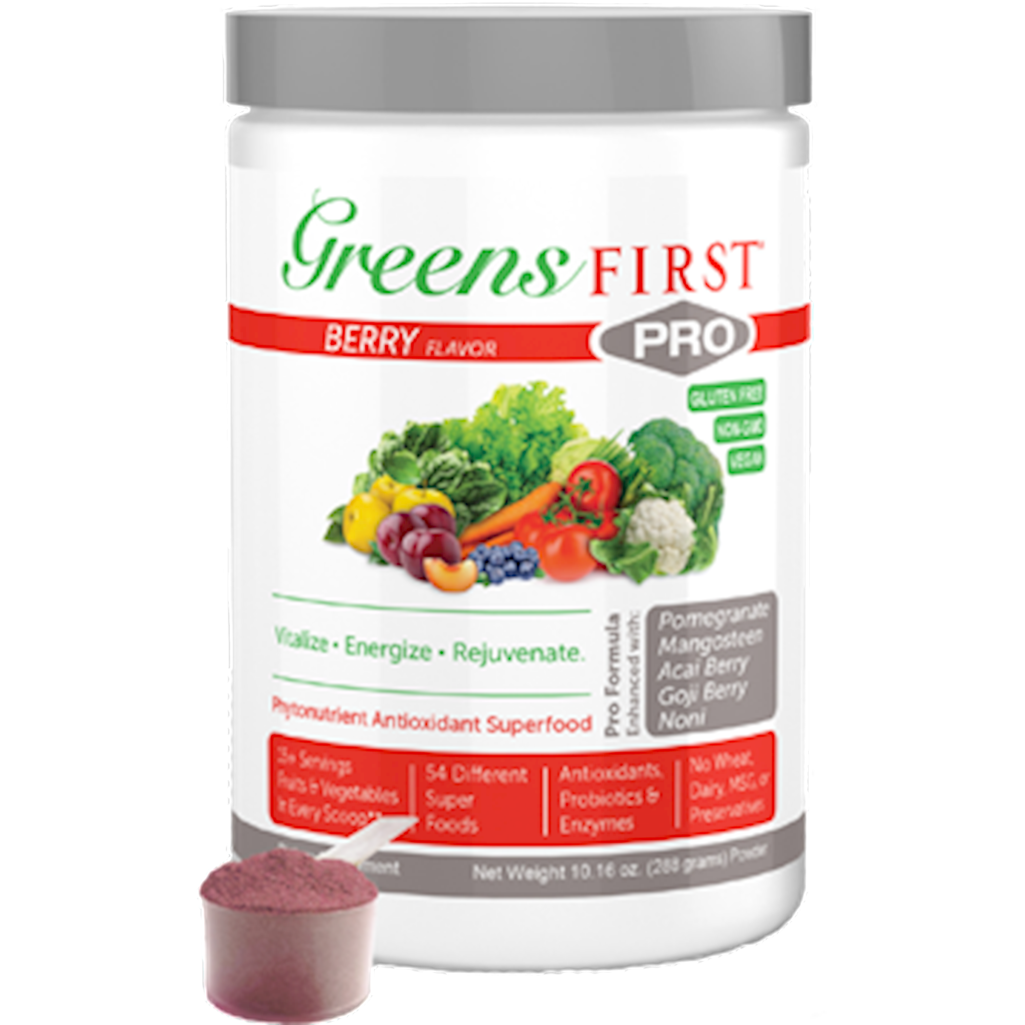 Greens First Berry PRO Powder - 30 Servings – Expert Nutrition Center