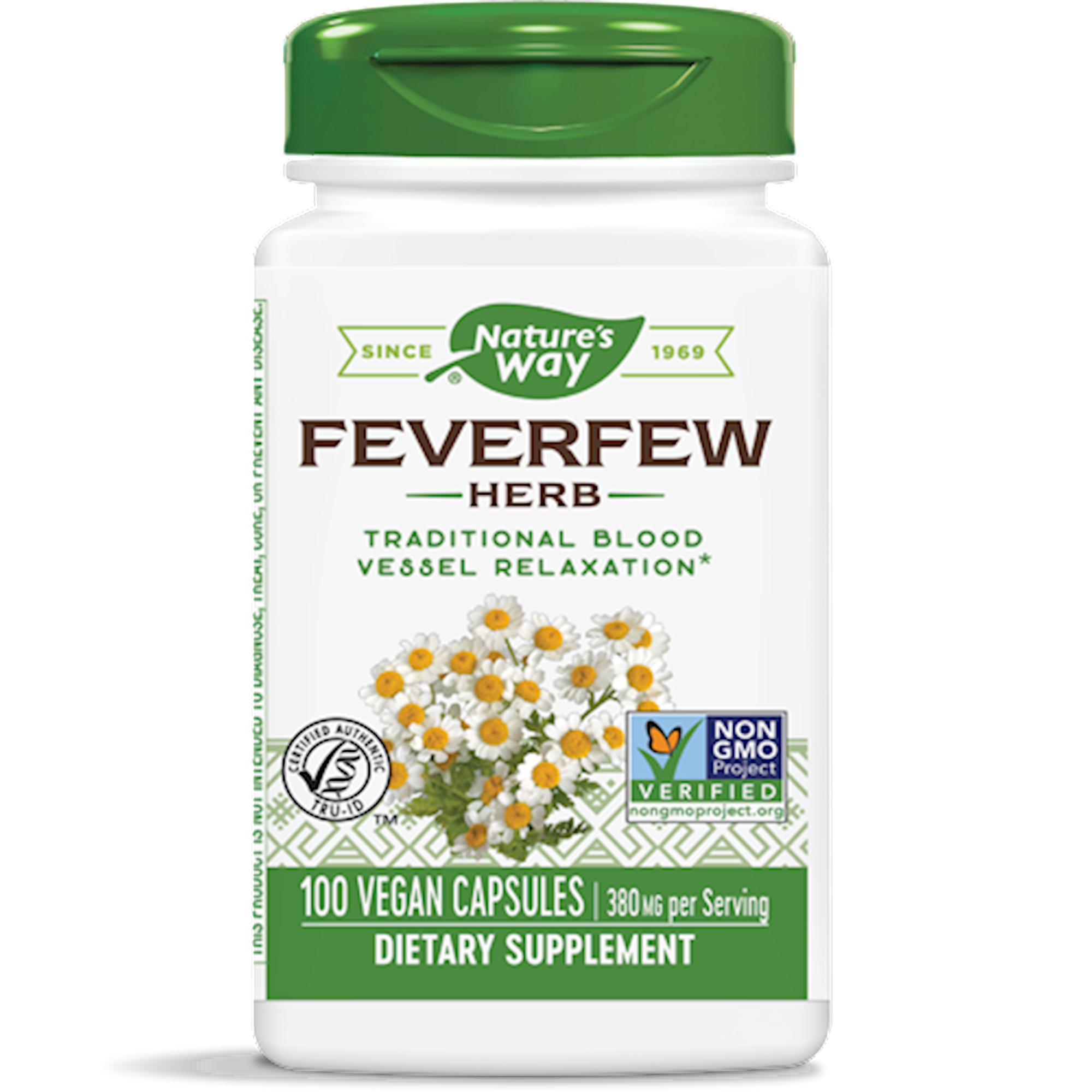 Feverfew Leaves 380 mg – Expert Nutrition Center