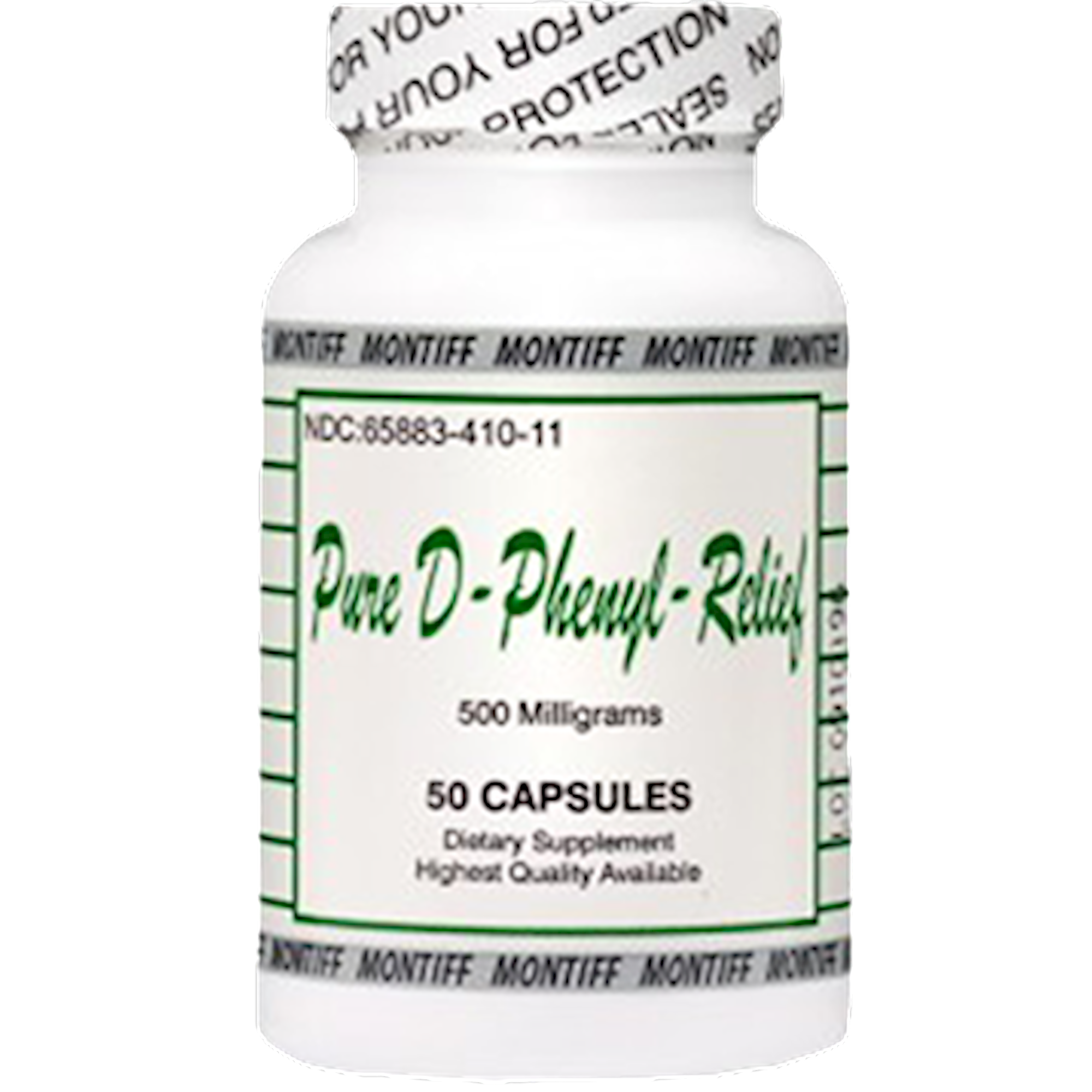 Pure D-Phenyl Relief 500 mg – Expert Nutrition Center