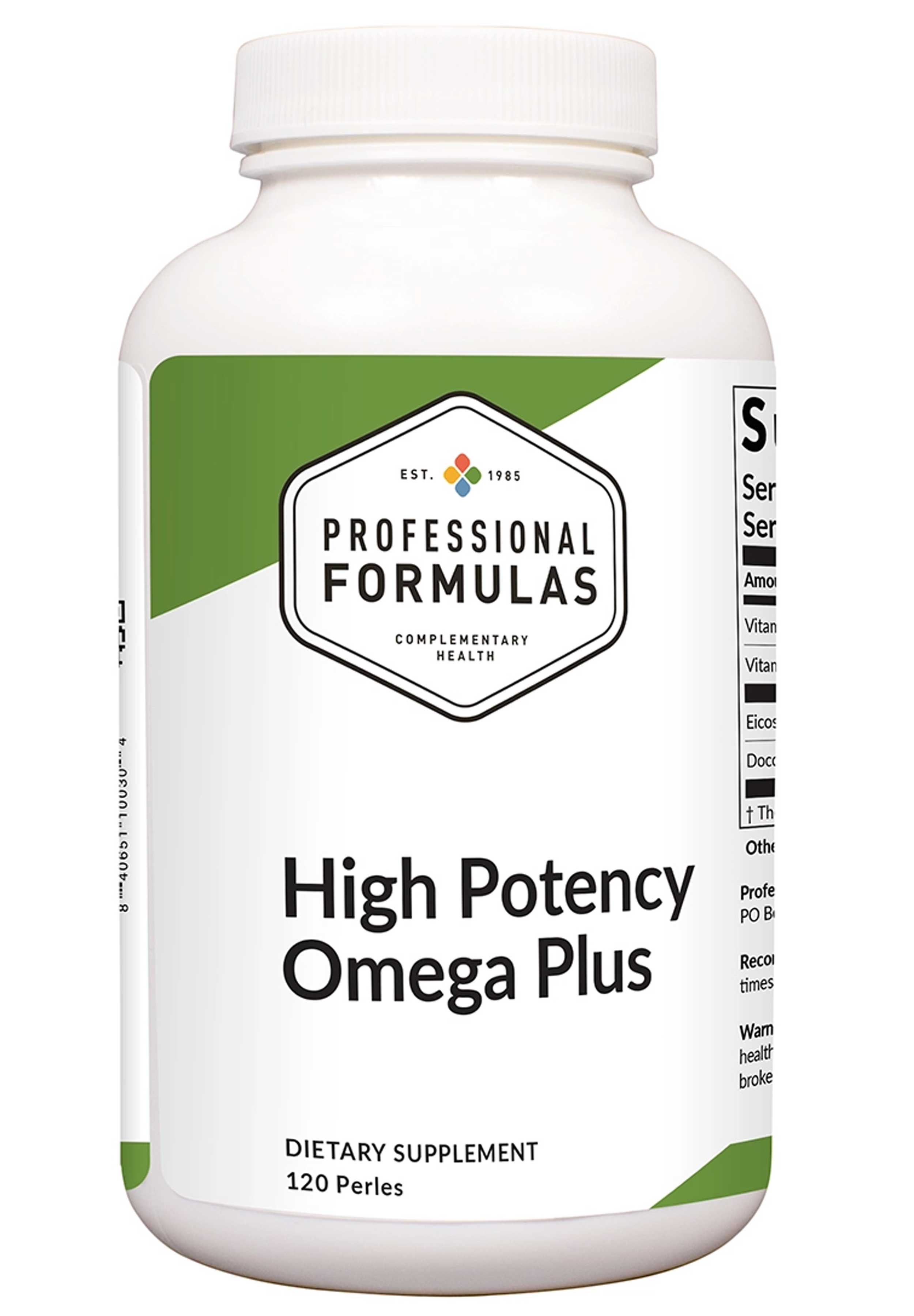 High Potency Omega Plus – Expert Nutrition Center