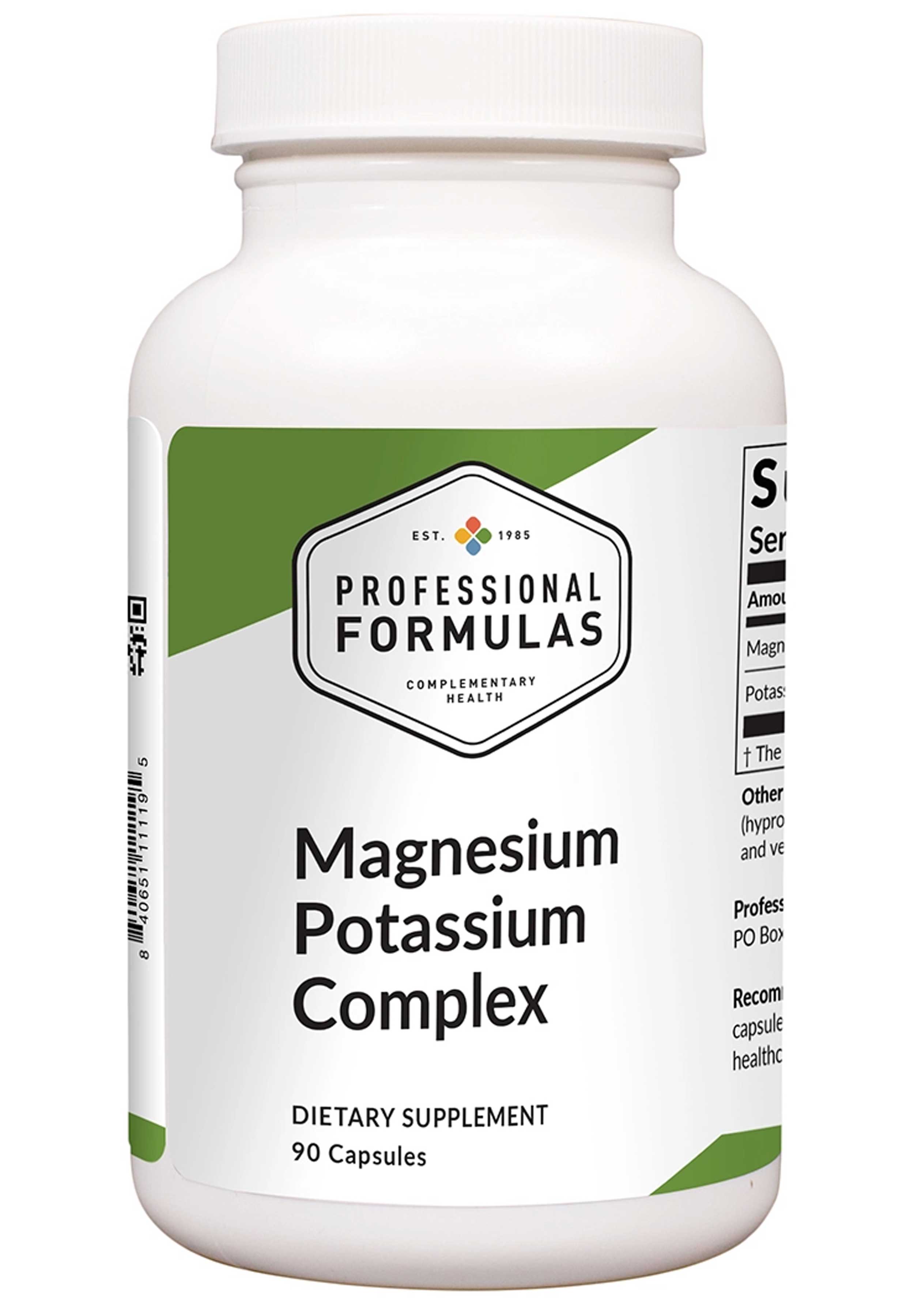 Magnesium Potassium Complex – Expert Nutrition Center