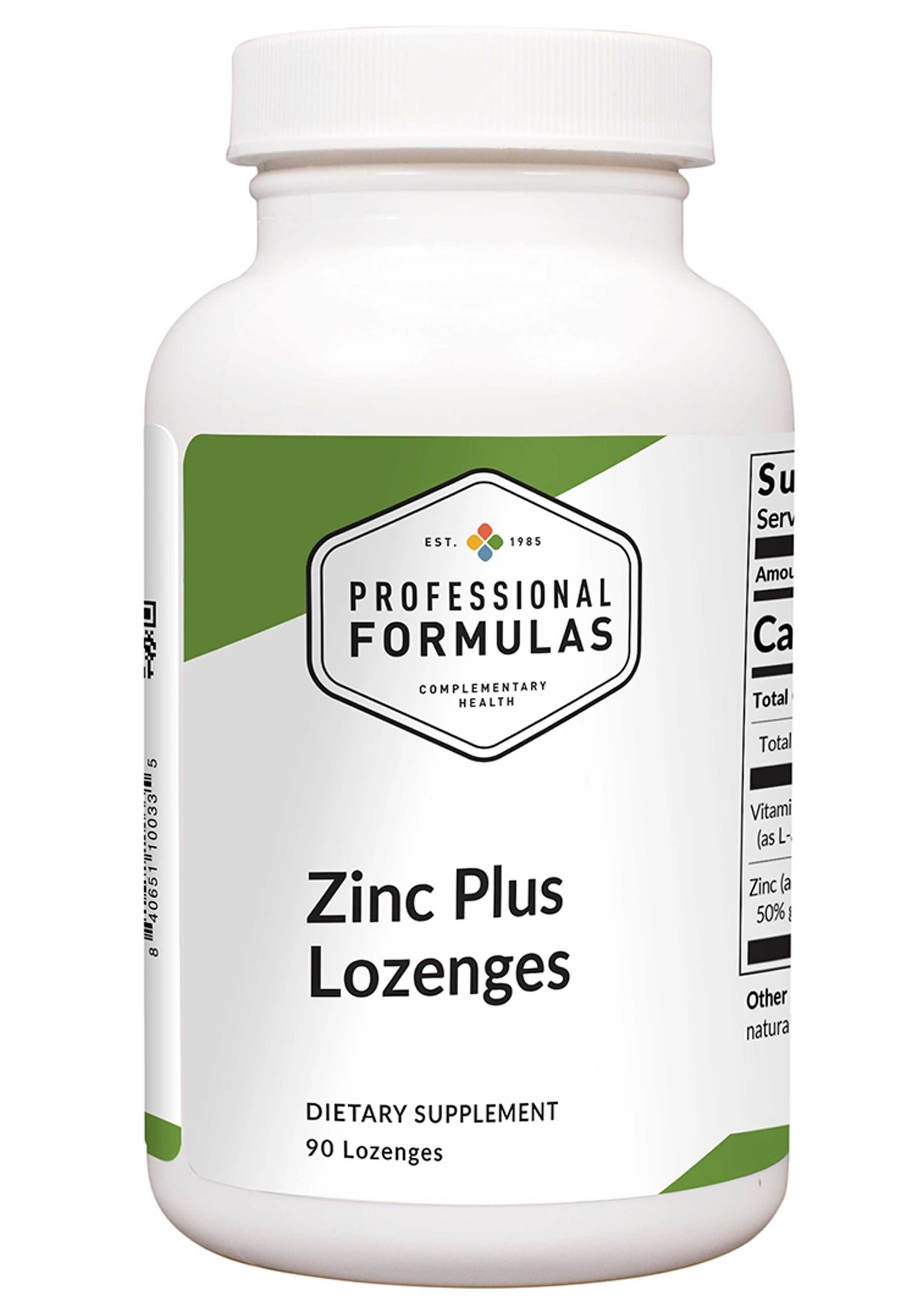Zinc Plus Lozenges – Expert Nutrition Center