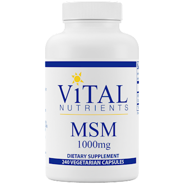 MSM 1000 mg 240 Vegetarian Capsules – Expert Nutrition Center
