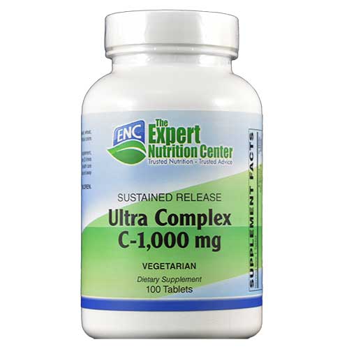 Sustained Release Ultra Complex C-1000 mg (Vegetarian) Tabs. – Expert ...